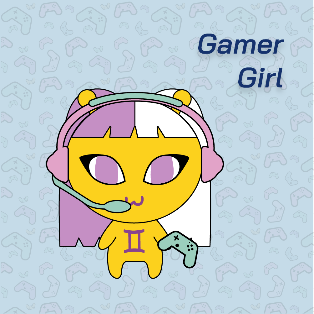 Gemini the Gamer Girl – Astrid's Academy for Celestial Spirits